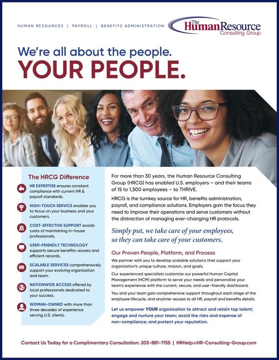 HCM Resource Library | Human Resources Consulting Group