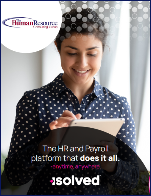 isolved HR & Payroll Platform Guide | Human Resource Consulting Group